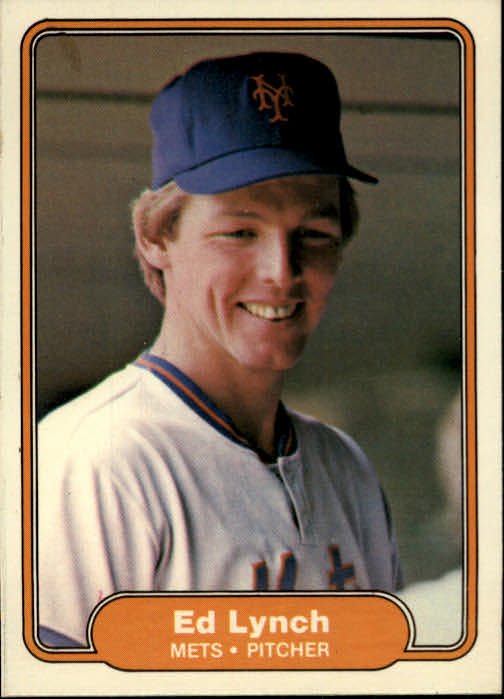 1982 Fleer 531 Ed Lynch RC