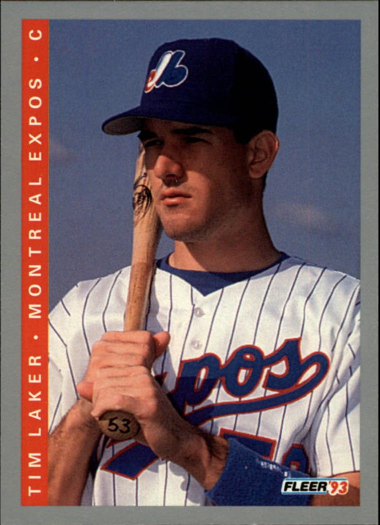1993 Fleer 77 Tim Laker RC