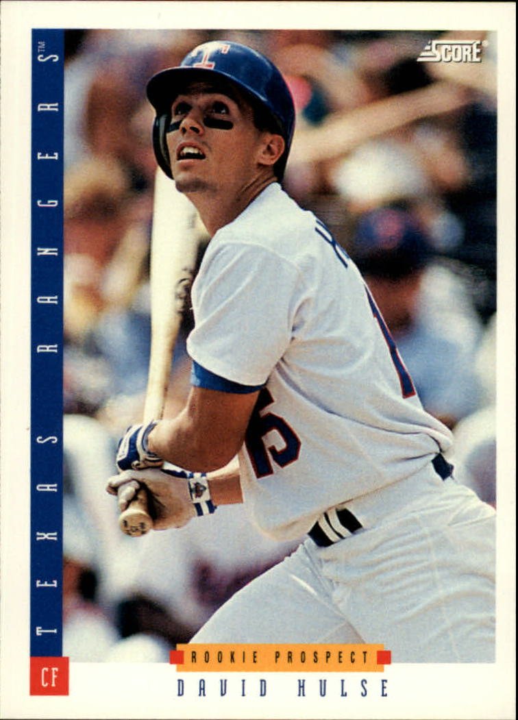 1993 Score 293 David Hulse RC
