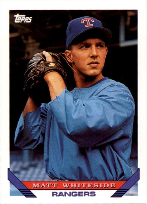 1993 Topps 468 Matt Whiteside RC