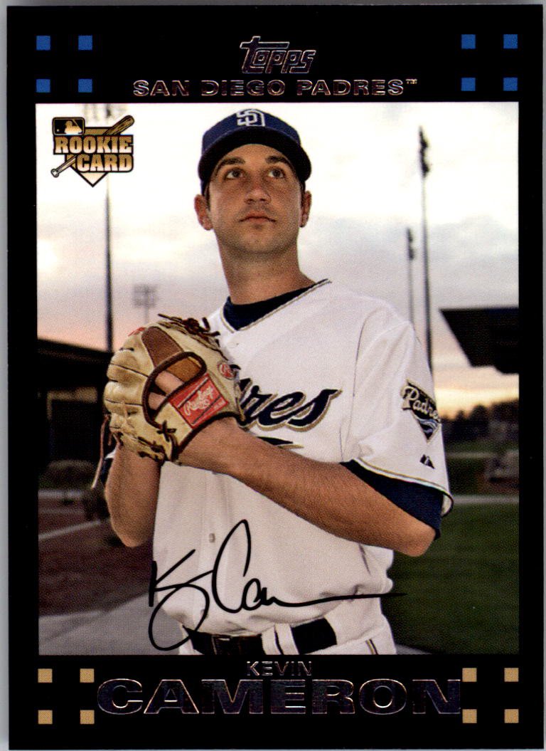 2007 Topps 632 Kevin Cameron RC