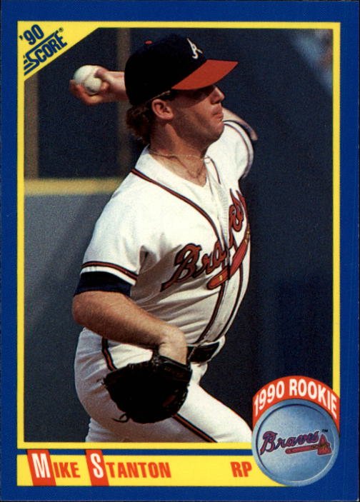1990 Score 609 Mike Stanton RC