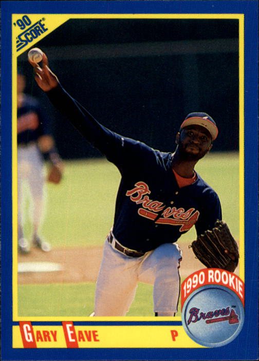 1990 Score 621 Gary Eave RC