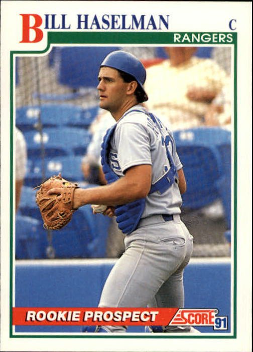 1991 Score 377 Bill Haselman RC