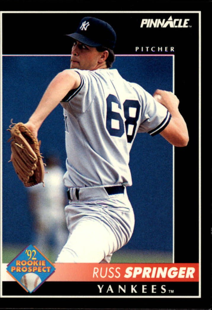 1992 Pinnacle 561 Russ Springer RC