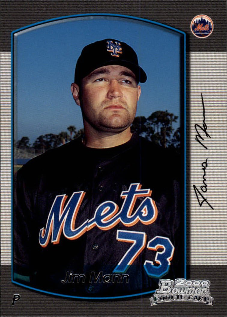 2000 Bowman Draft 42 Jim Mann RC