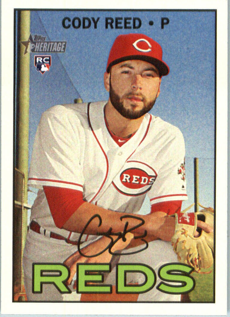 2016 Topps Heritage 608 Cody Reed RC