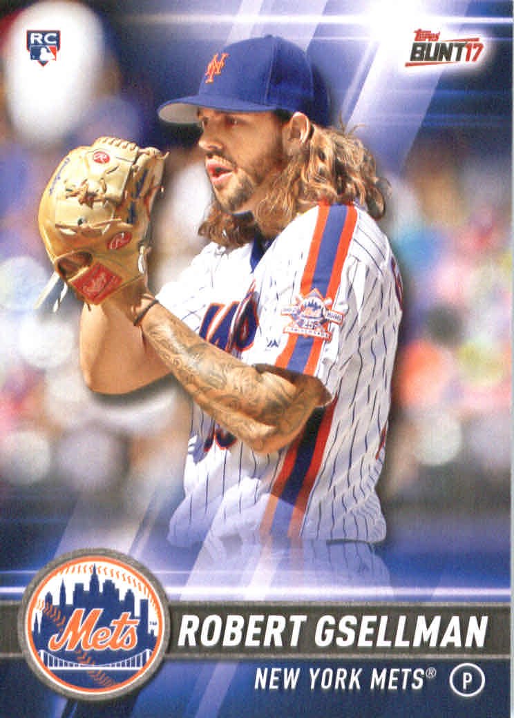 2017 Topps Bunt 24 Robert Gsellman RC