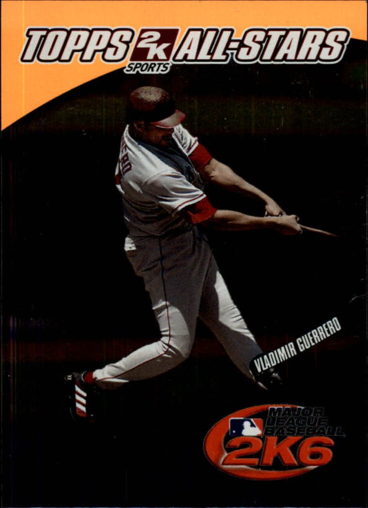 2006 Topps 2K All-Stars 7 Vladimir Guerrero