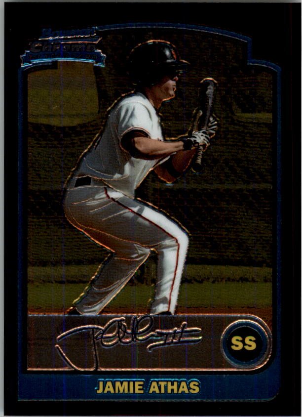 2003 Bowman Chrome 174 Jamie Athas RC