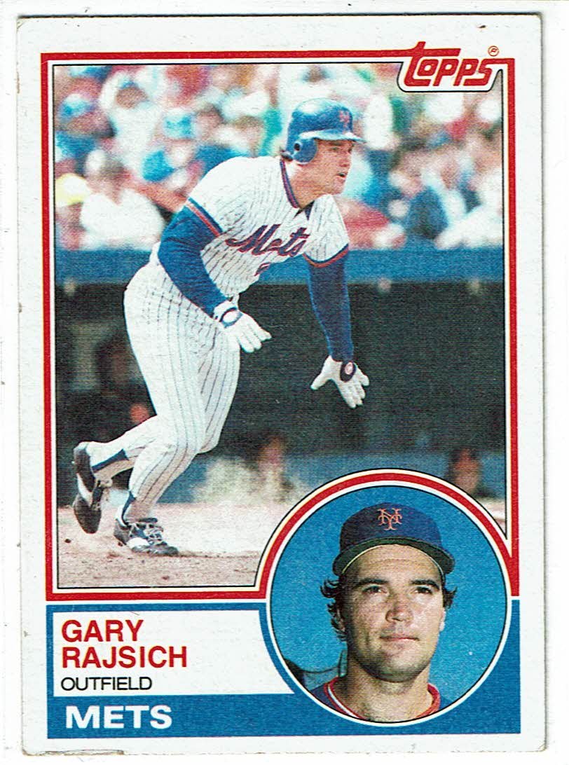 1983 Topps 317 Gary Rajsich RC