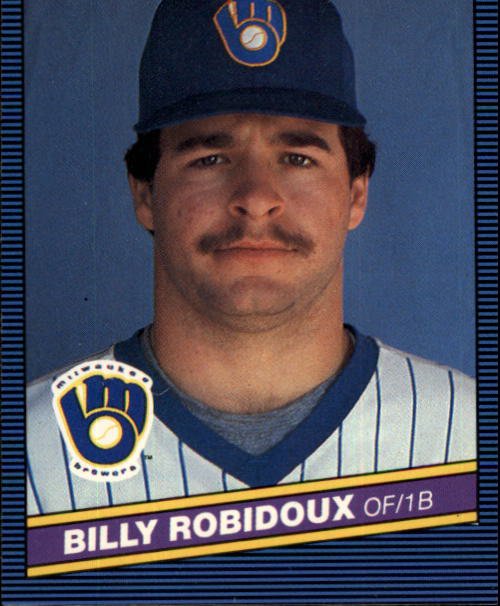 1986 Donruss 515 Billy Joe Robidoux RC