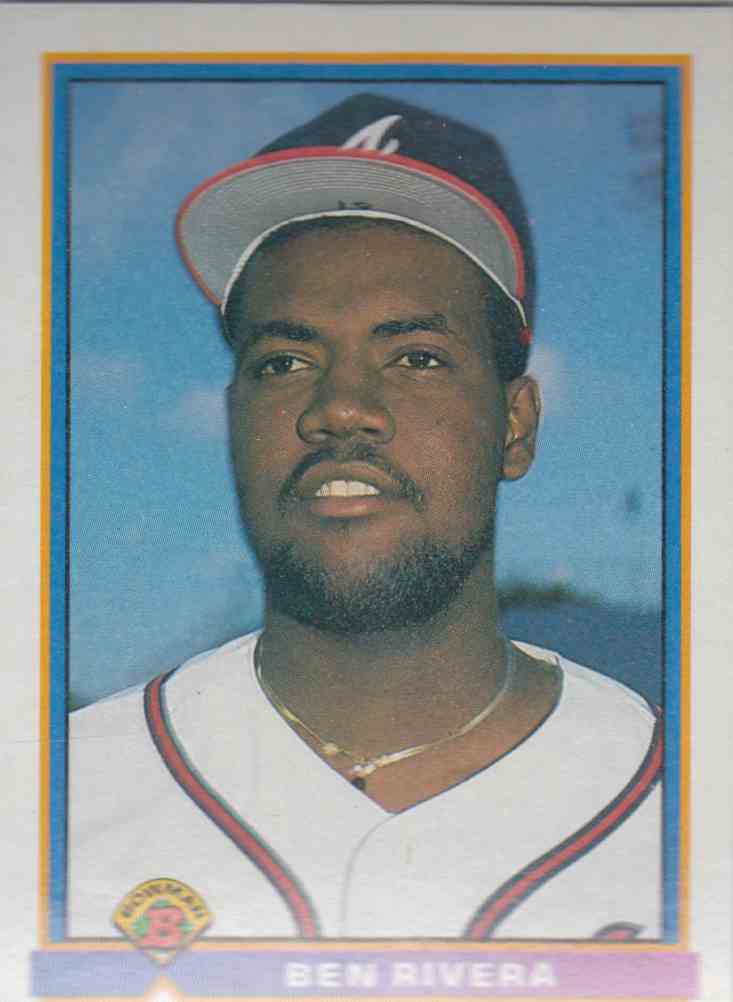 1991 Bowman 579 Ben Rivera RC