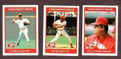 1990 Reds Kahn's Complete Team Set