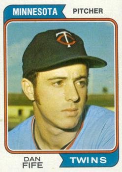 1974 Topps 421 Dan Fife RC