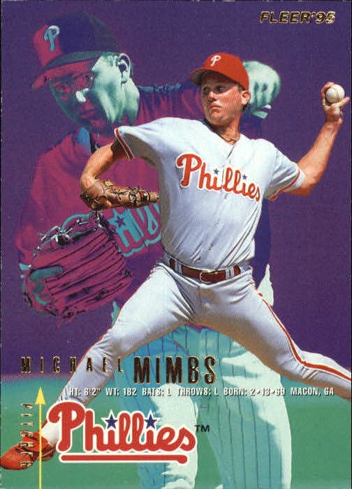 1995 Fleer Update 123 Michael Mimbs RC