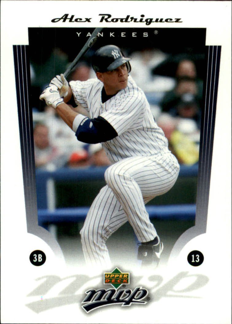2005 Upper Deck MVP 4 Alex Rodriguez