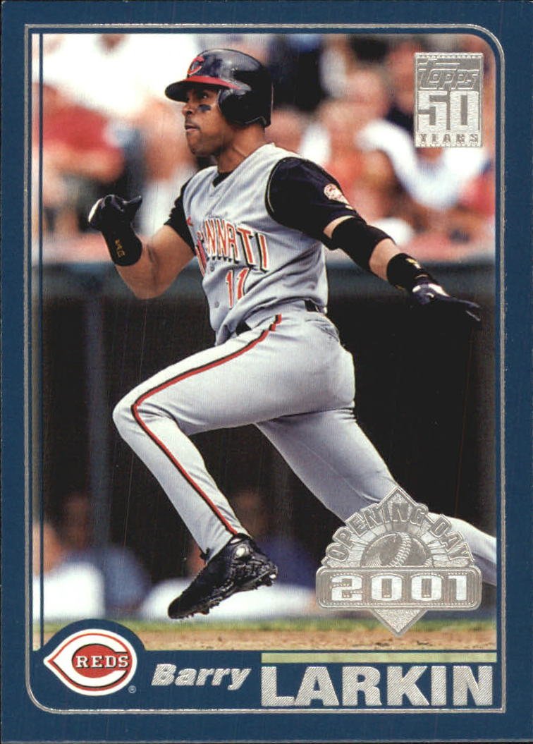 2001 Topps Opening Day 61 Barry Larkin