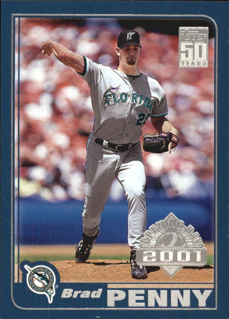 2001 Topps Opening Day 54 Brad Penny