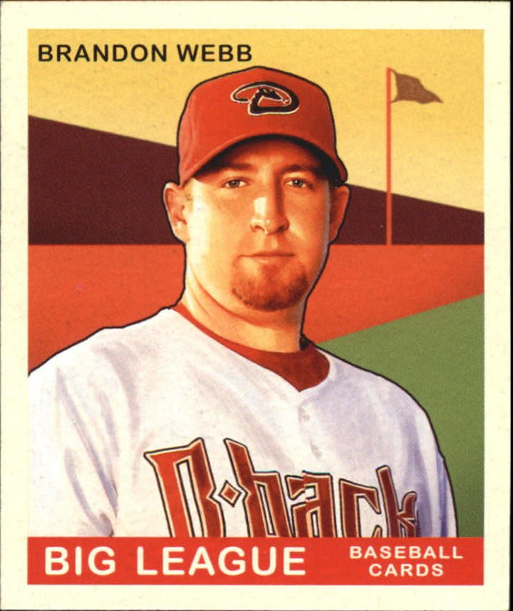 2007 Upper Deck Goudey Red Backs 113 Brandon Webb