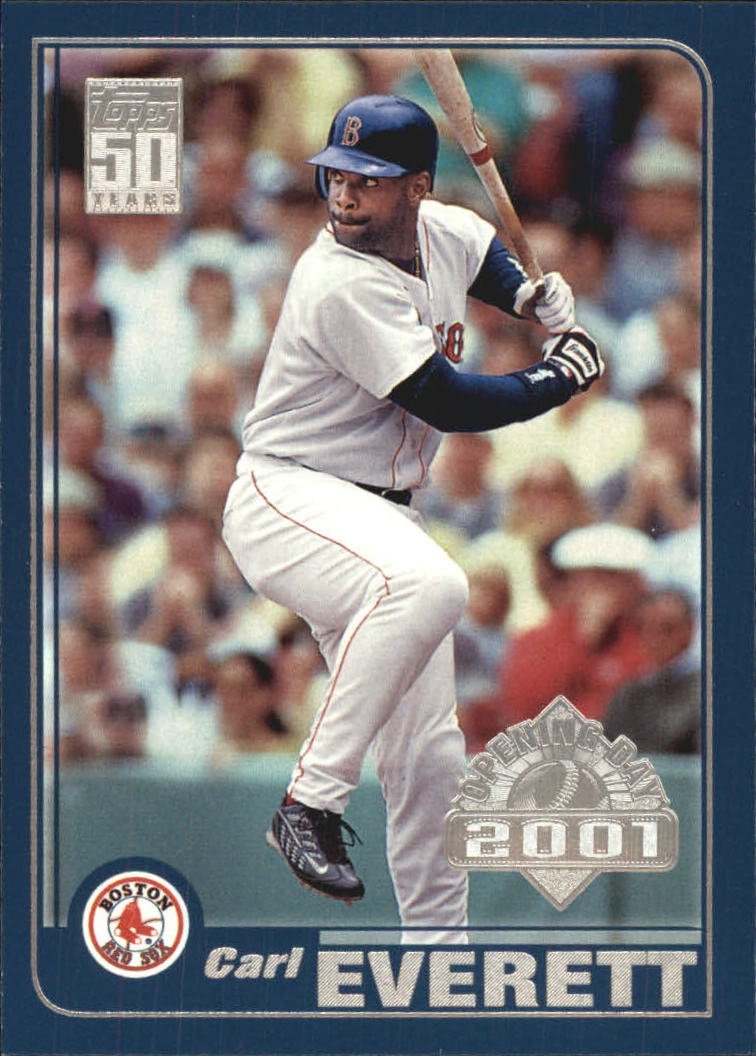 2001 Topps Opening Day 71 Carl Everett