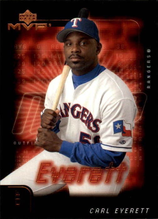 2002 Upper Deck MVP 78 Carl Everett