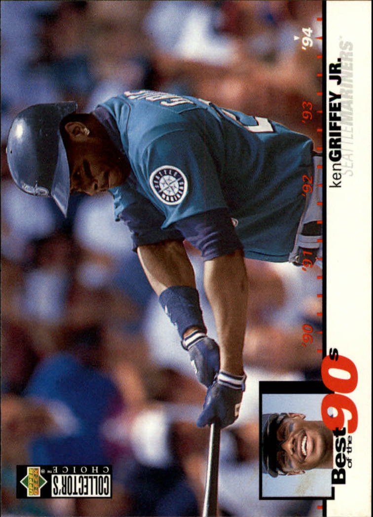 1995 Collector's Choice 62 Ken Griffey Jr. B90