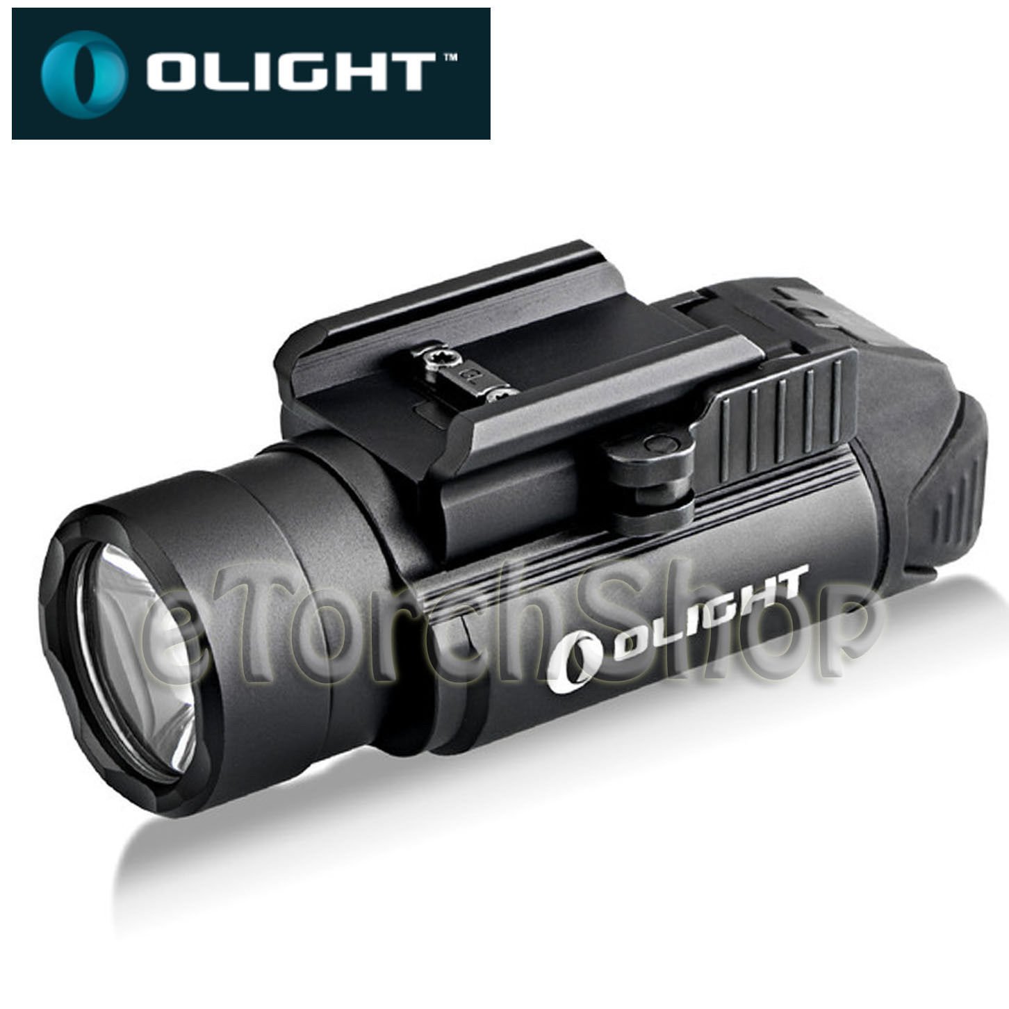 Olight PL-2 VALKYRIE 1200LM Rail Mount Flashlight Torch CR123A f Glock 1913