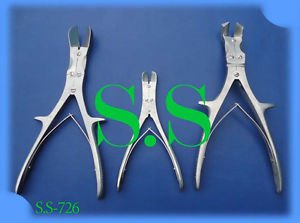 Set Of Assorted Bone Cutters & Wire Cutters Orthopedic Instruments