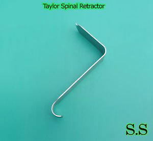 Taylor Spinal Retractor 7 1/4" x 3" pointed Orthopedic