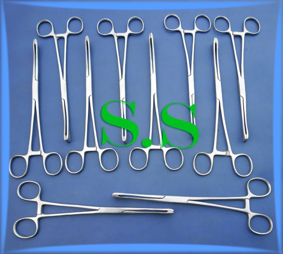 12 Green Armytage Forceps Surgical Instruments