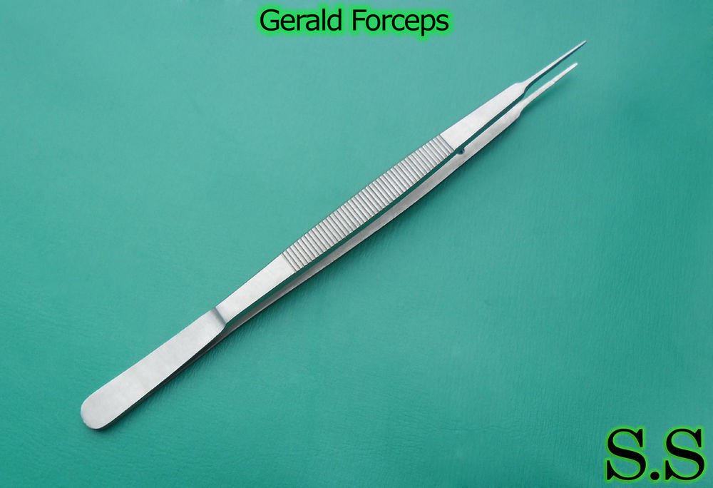 6 GERALD Forceps 7" Micro ENT Surgical Instruments(New)St