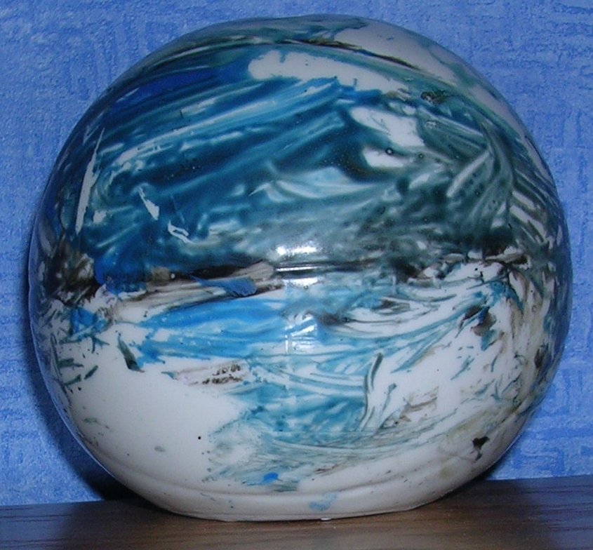 Atlantis Bank---Handmade of Ceramic, Price Includes S&H