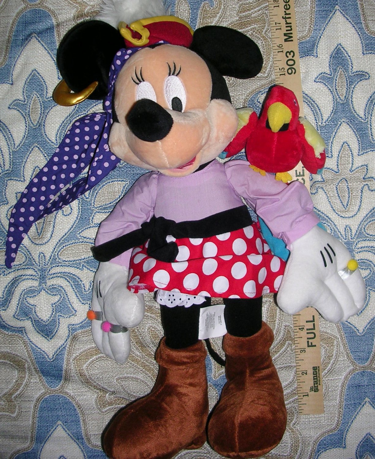 Pirate Minnie Mouse 18 Inch Plush Toy From the Disney Store, Price ...