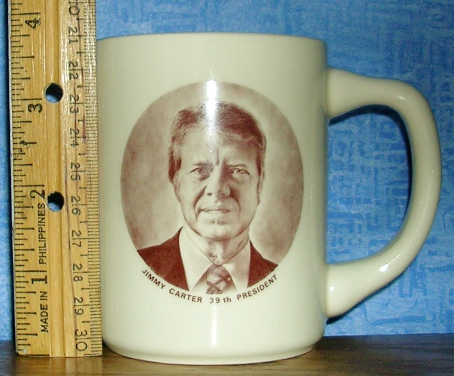 Jimmy Carter 39th President Mug, Price Includes S&H