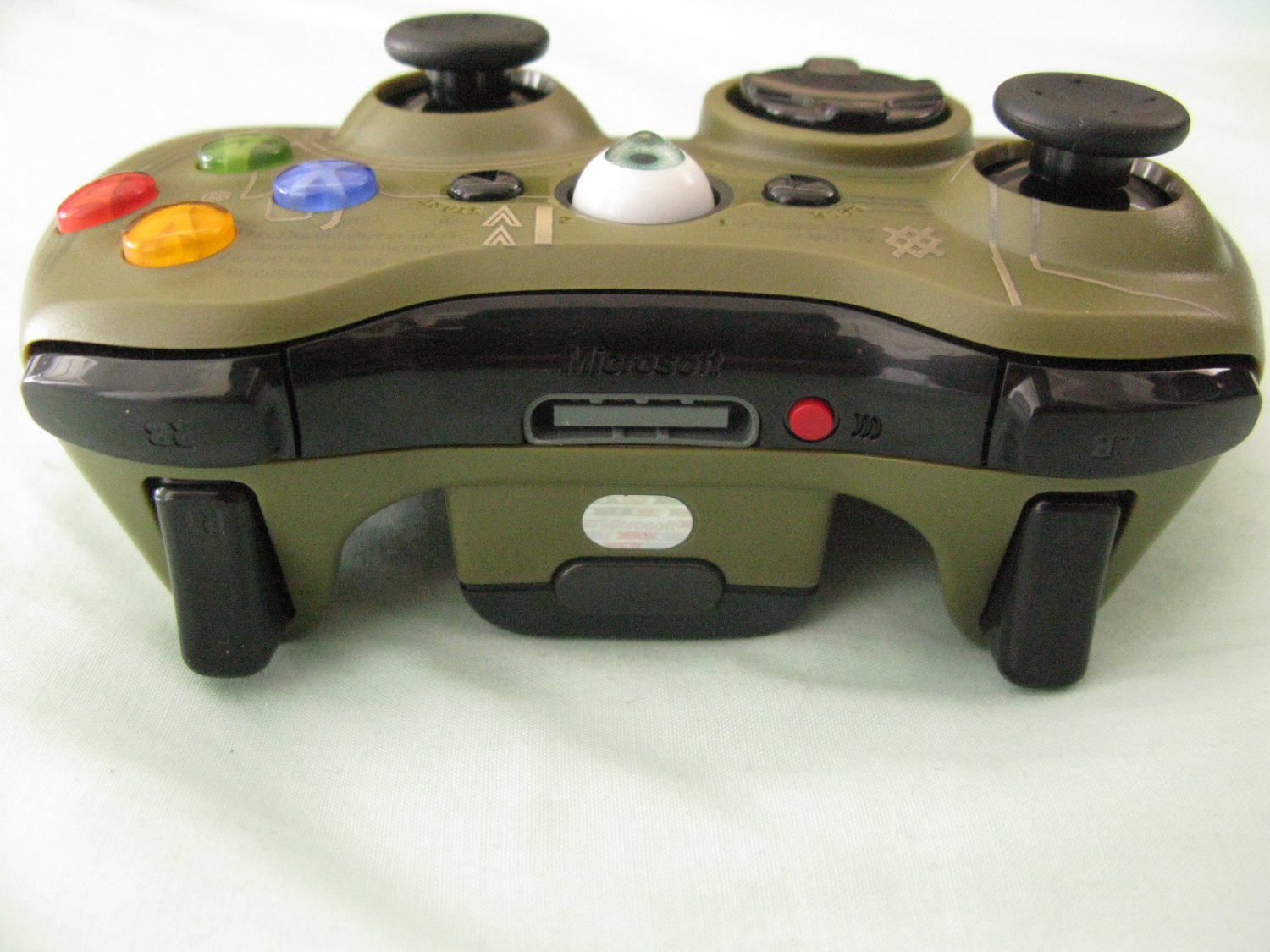 brand new!!! GENUINE HALO 3 ODST XBOX 360 CONTROLLER custom w/ eye