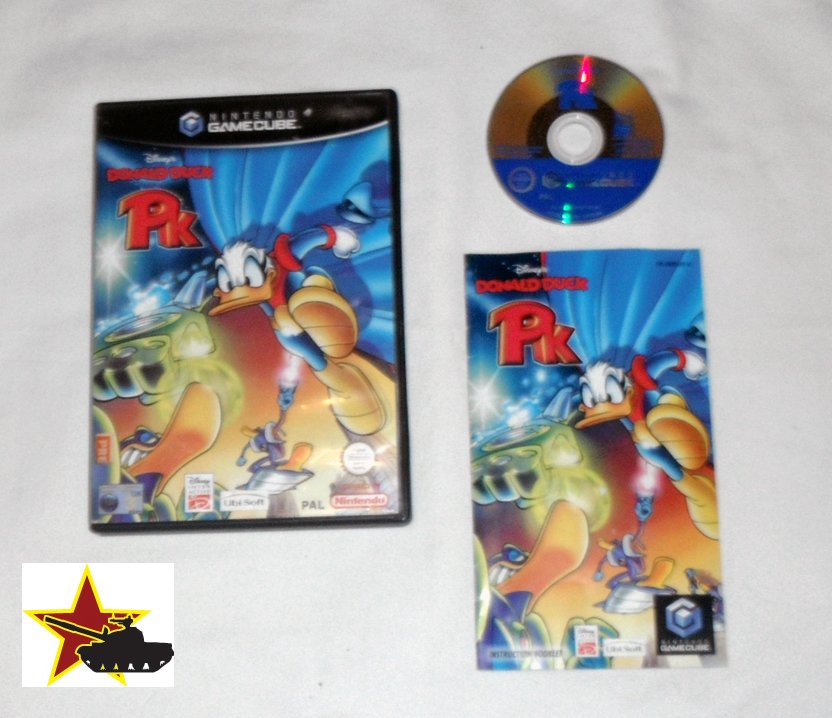 Disney's Donald Duck PK - UK PAL Gamecube - CIB