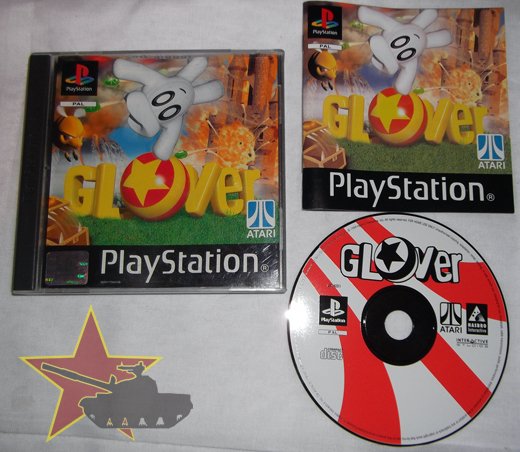 Glover - UK PAL PS1 - CIB