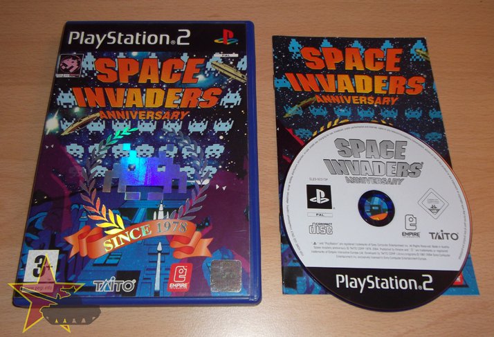 Space Invaders Anniversary - (PS2 UK PAL) - Complete