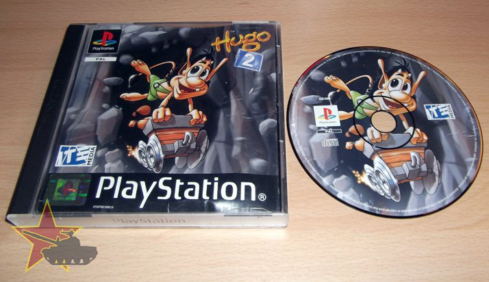 Hugo 2 (PS1 UK PAL) game & case only