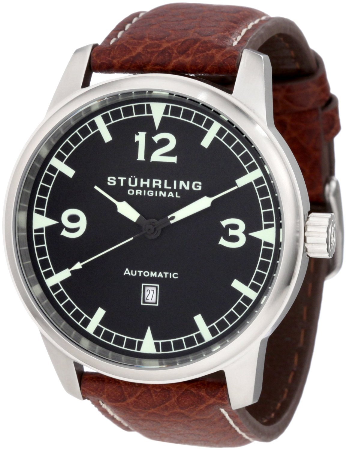 Stuhrling Original Men's 129XL.3315K1 Aviator Tuskegee Warhawk ...