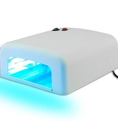 36w UV LAMP FOR GEL NAILS, GEL POLISH CND SHELLAC BRISA GELISH ...