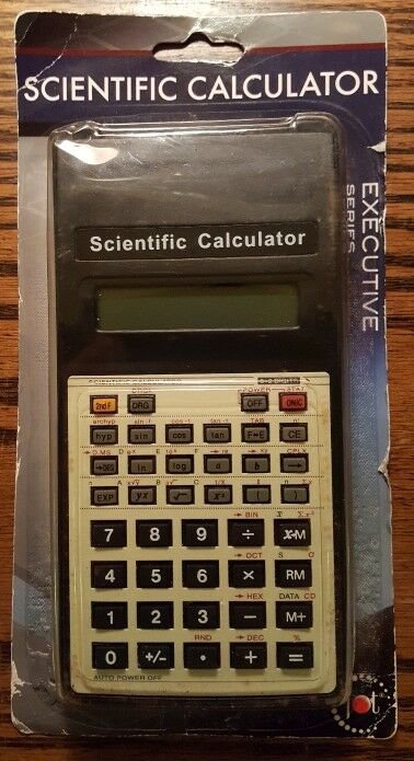 Jot Scientific Calculator Executive Series Slide Cover 10 Digit Display ...