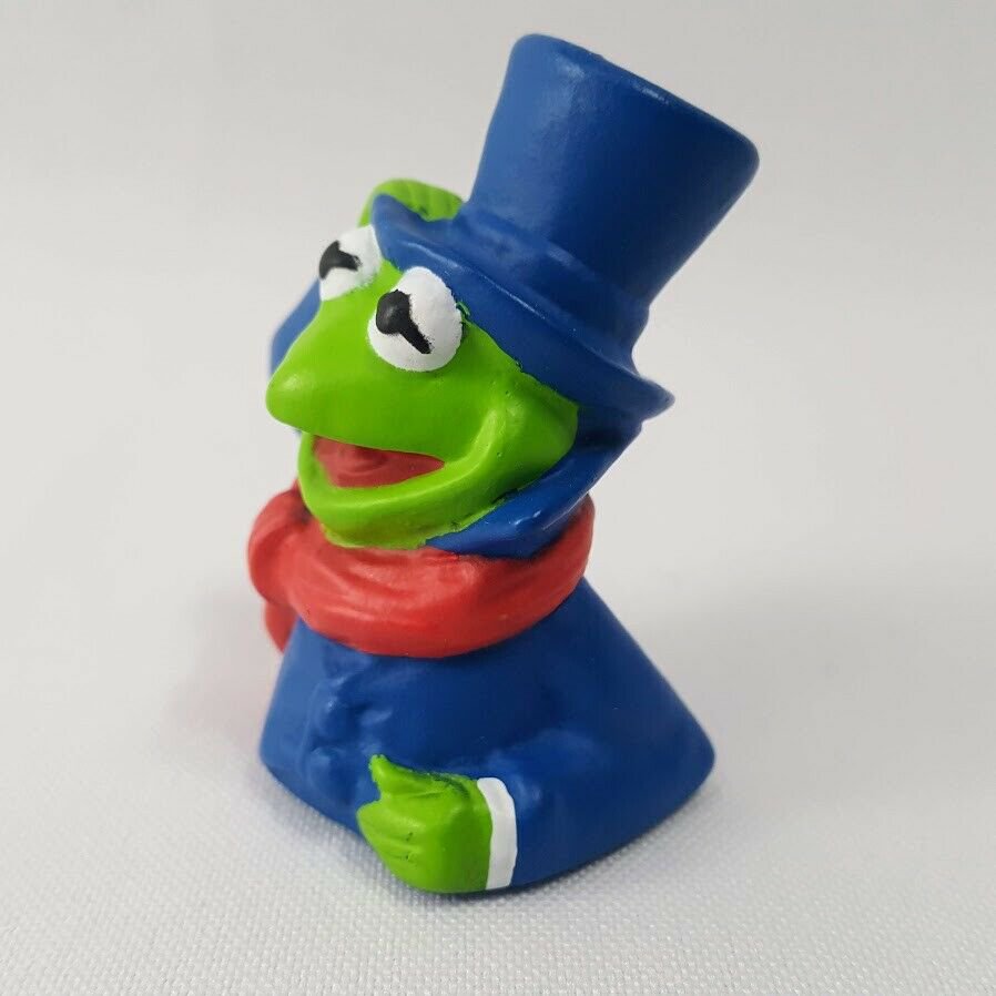 Vintage Jim Henson Dakin Muppets Christmas Carol Finger Puppet Kermit ...
