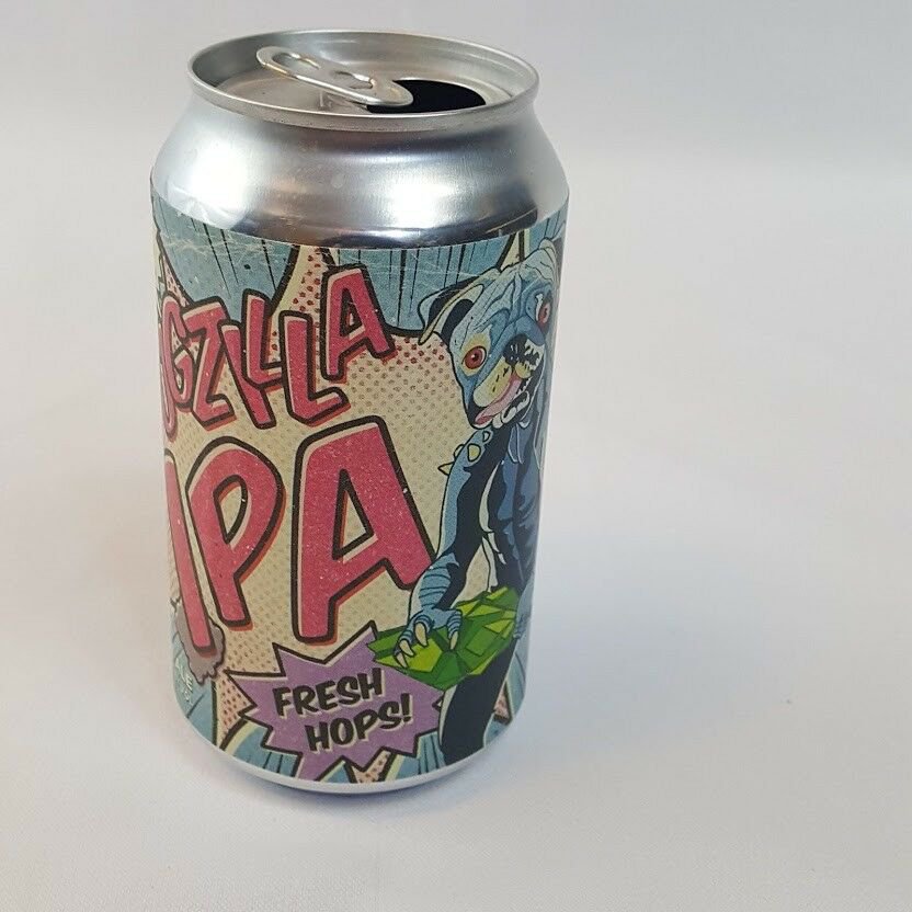 Pugzilla IPA Beer Can Edge Brewing Company Boise Idaho Micro Brew