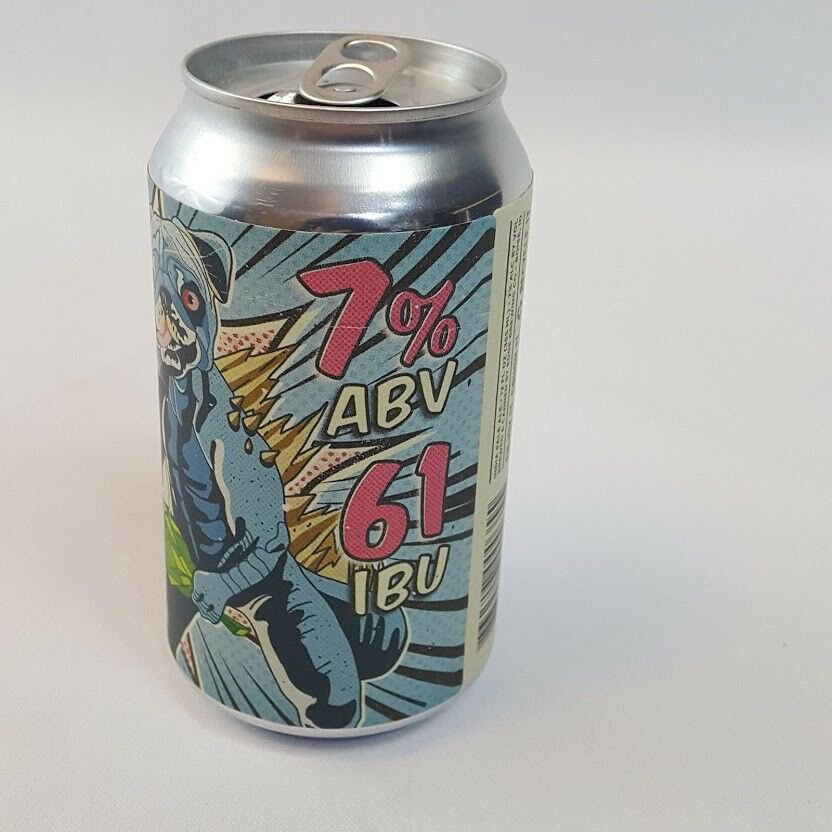 Pugzilla IPA Beer Can Edge Brewing Company Boise Idaho Micro Brew