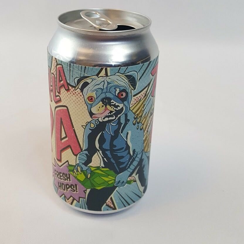 Pugzilla IPA Beer Can Edge Brewing Company Boise Idaho Micro Brew Pug