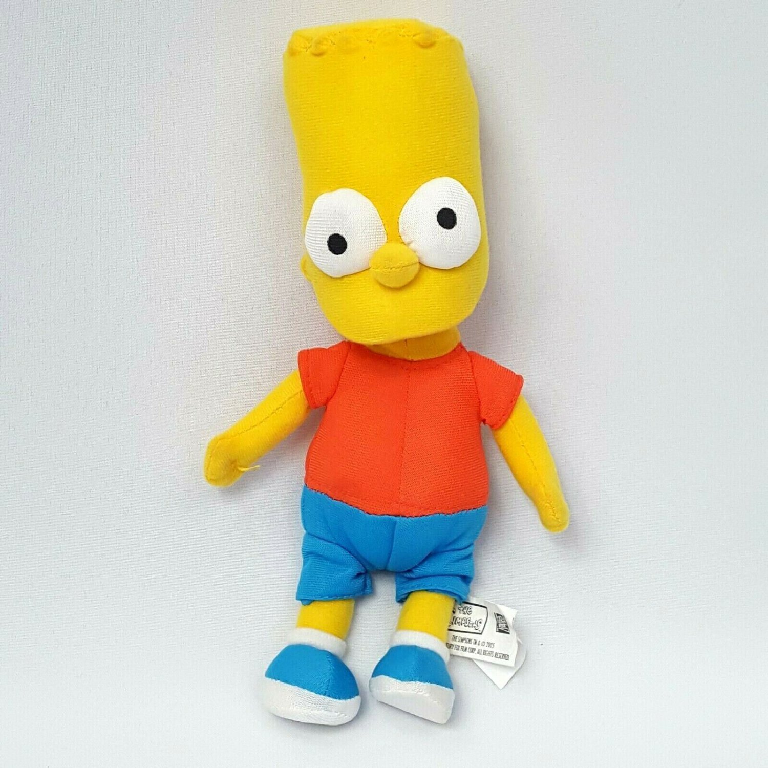 Toy Factory 10" Bart Simpson Simpsons Plush Stuffed Doll 2014