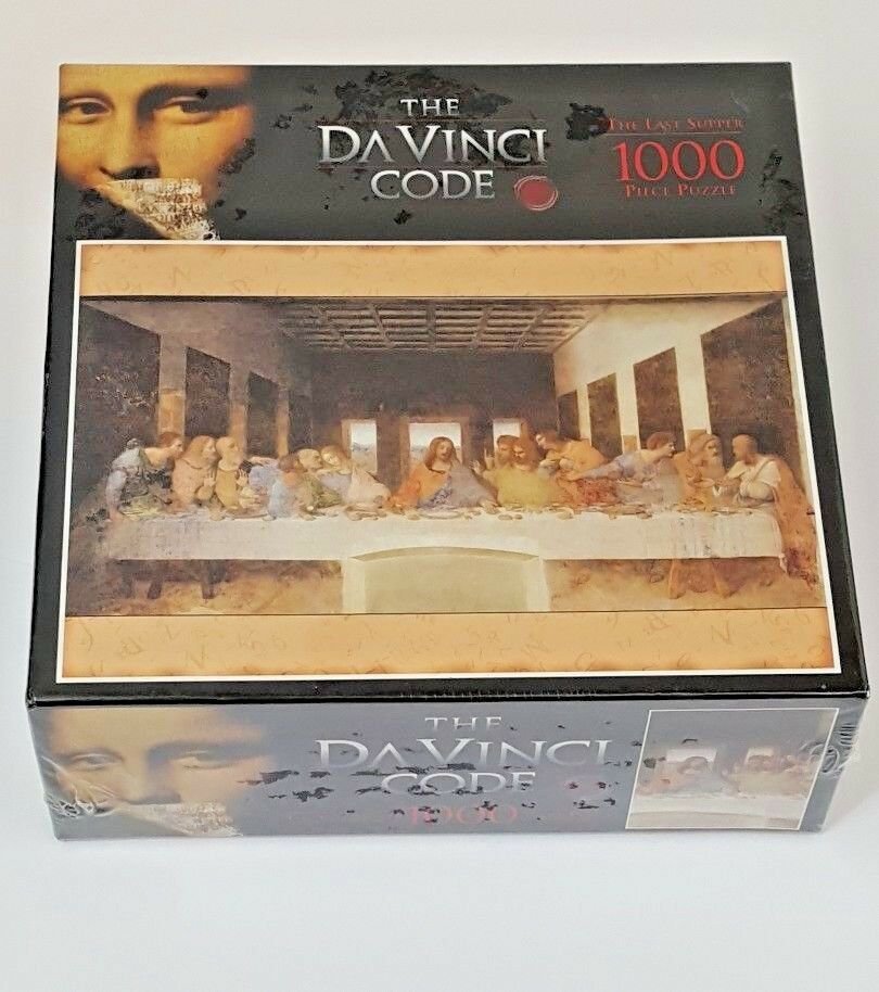 New Davinci Code The Last Supper 1000 Piece Jigsaw Puzzle Factory ...