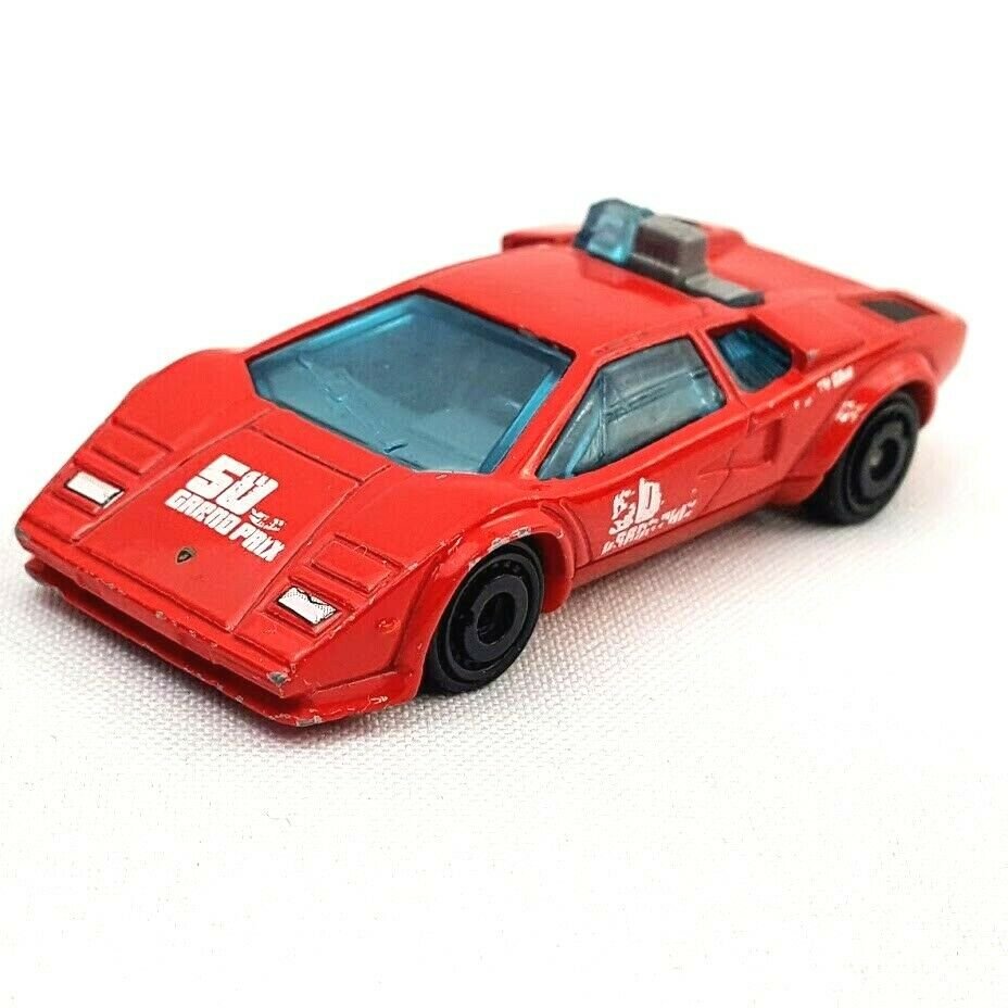 2018 Hot Wheels Lamborghini Countach Pace Car 217/365 Red HW Exotics 9/10